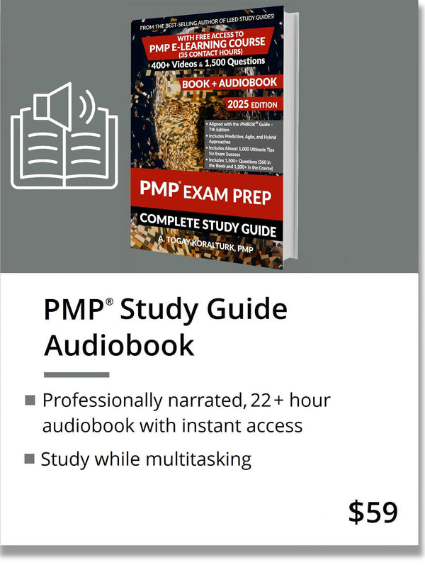 PMP® Exam Prep: Complete Study Guide Audiobook - Projeric